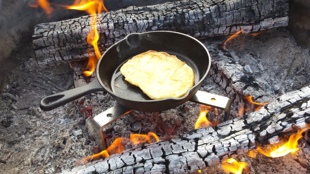 Camp Cooking - Fry Bread - kathleen howell